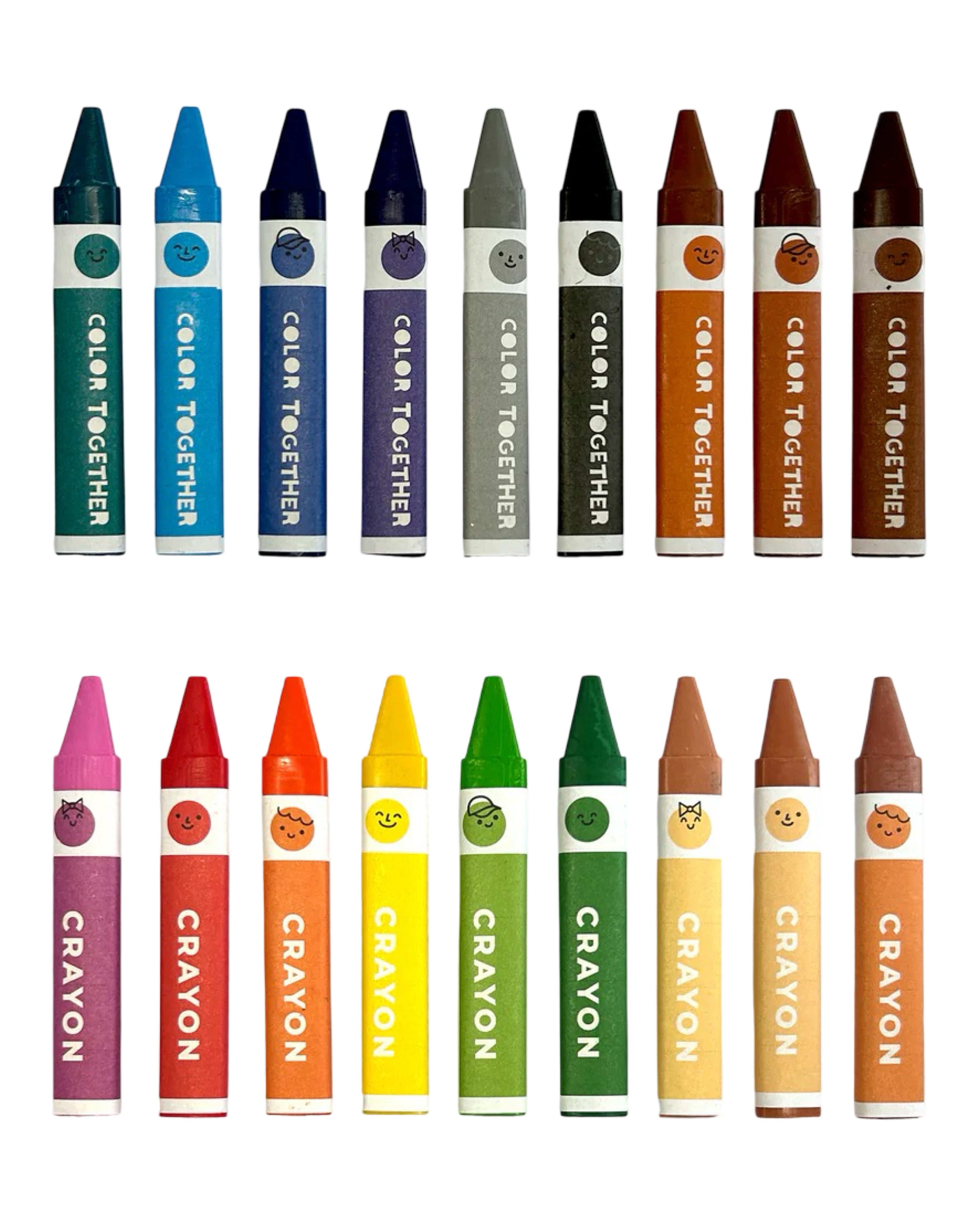 ooly COLOR TOGETHER TRIANGULAR CRAYONS – Marigold Clothing