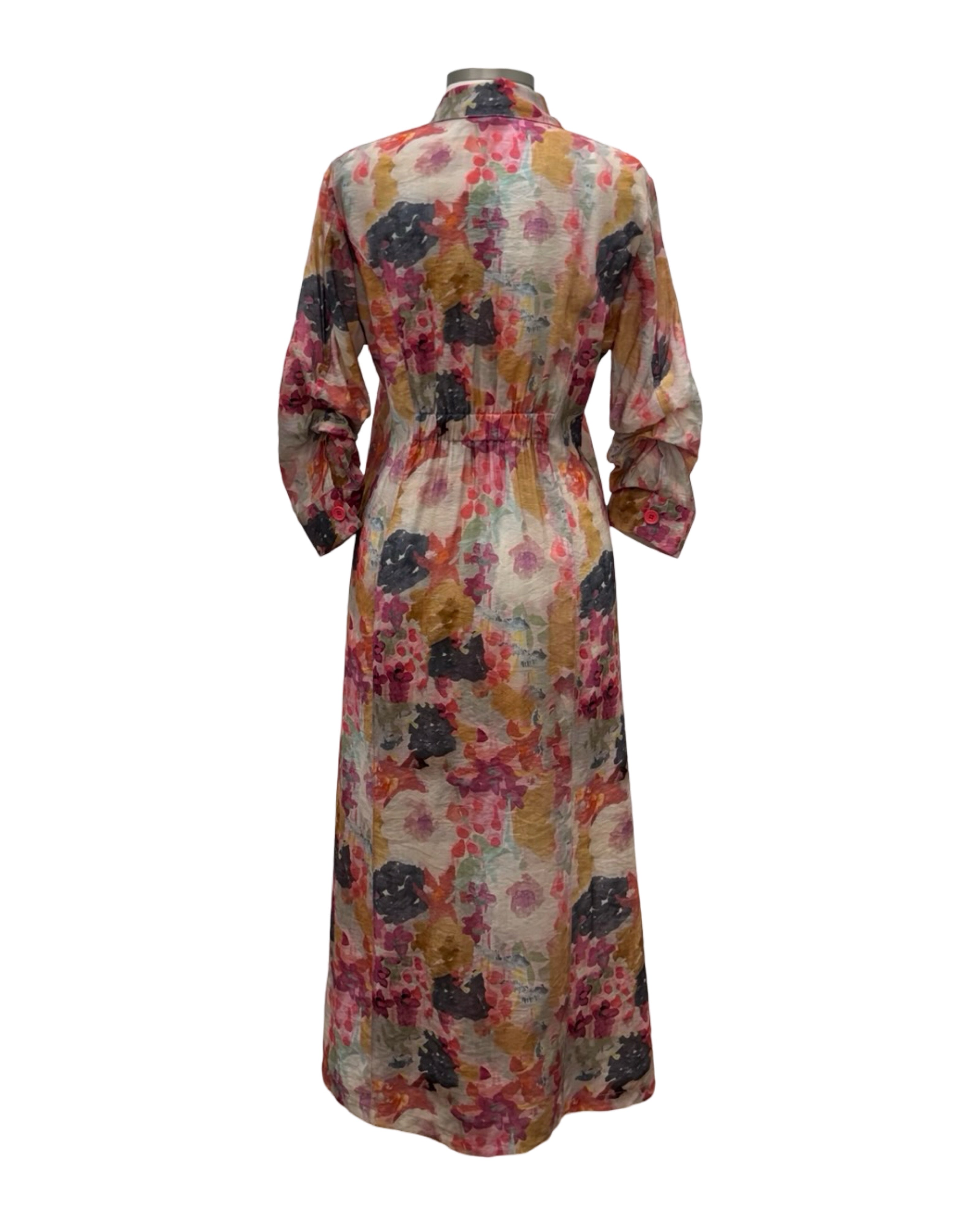 Shana LONG SLEEVE DUSTER DRESS – Marigold Clothing