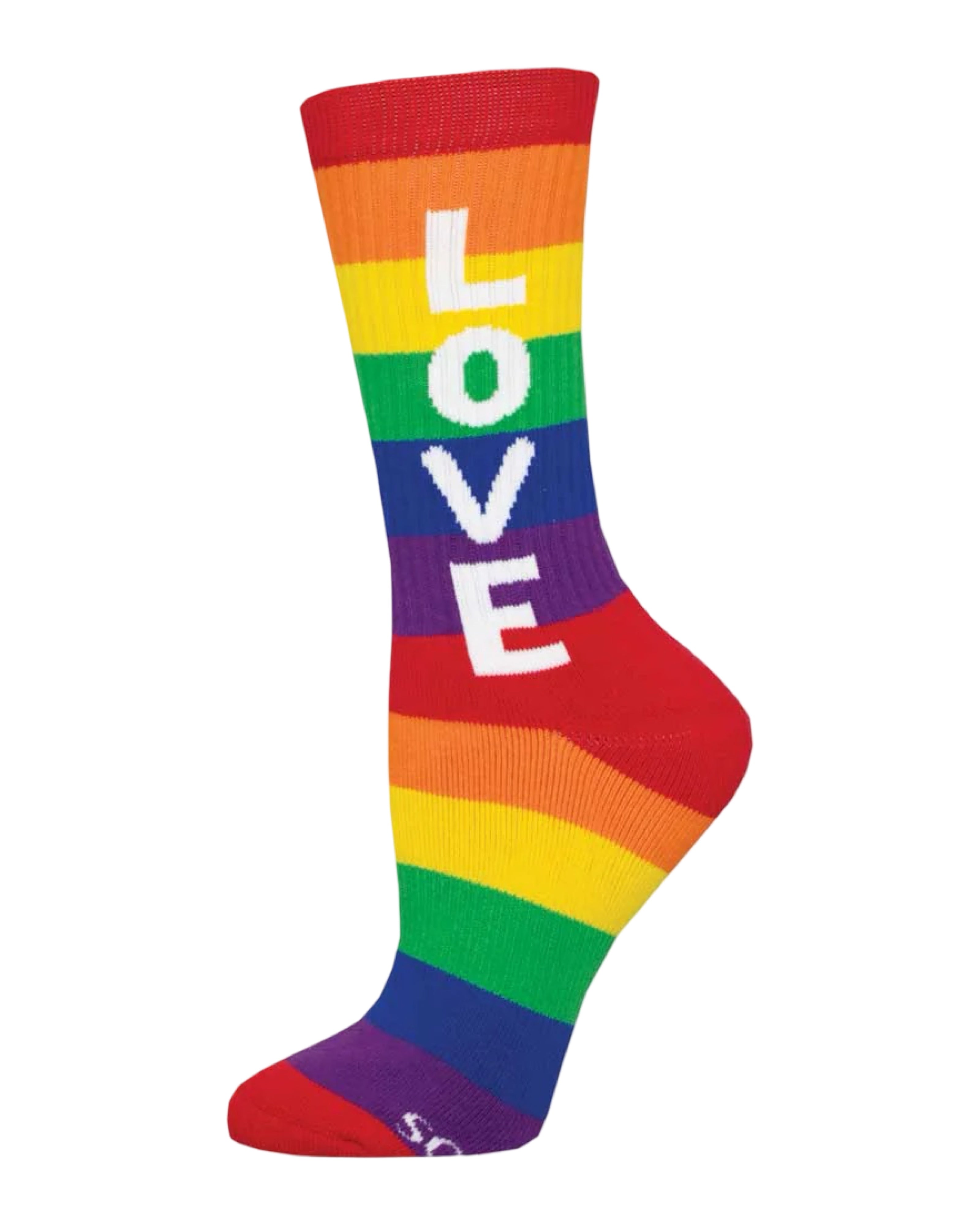 Socksmith LOVE RAINBOW CREW SOCK – Marigold Clothing