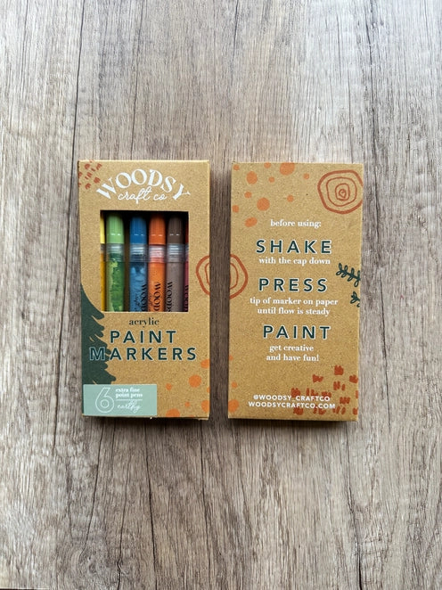 Woodsy Craft Co PAINT MARKER EARTHY 🔵 – Marigold Clothing